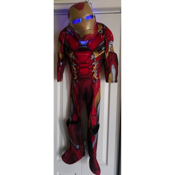 Rubie's | Costumes | Iron Man Muscle Costume Hasbro Glow Fx Mask ...